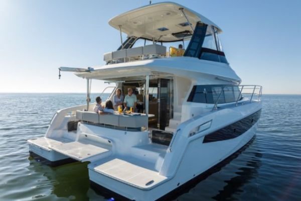 Aquila 42 Yacht, A Catamaran With An Innovative Deck Layout For Family ...