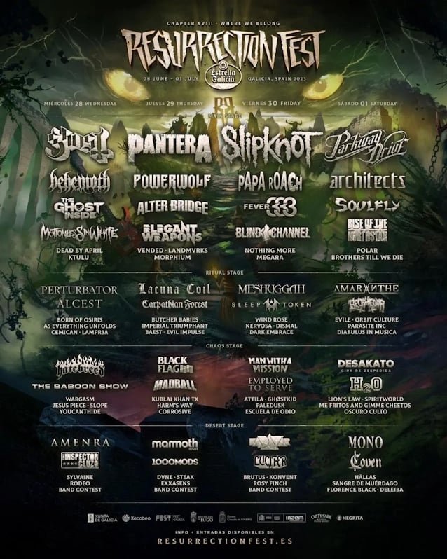 See First 4K Pro-Shot Video Of PANTERA's Reformed Lineup Performing ...