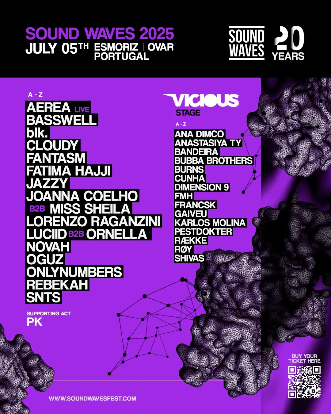 Sound Waves 2025 Unveils 20th Anniversary Lineup - Digital Mediaverse ...