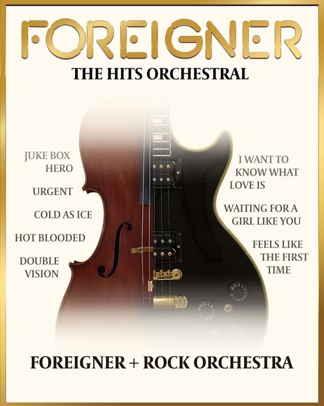 Foreigner Announces March 2026 Orchestral Tour - Digital Mediaverse